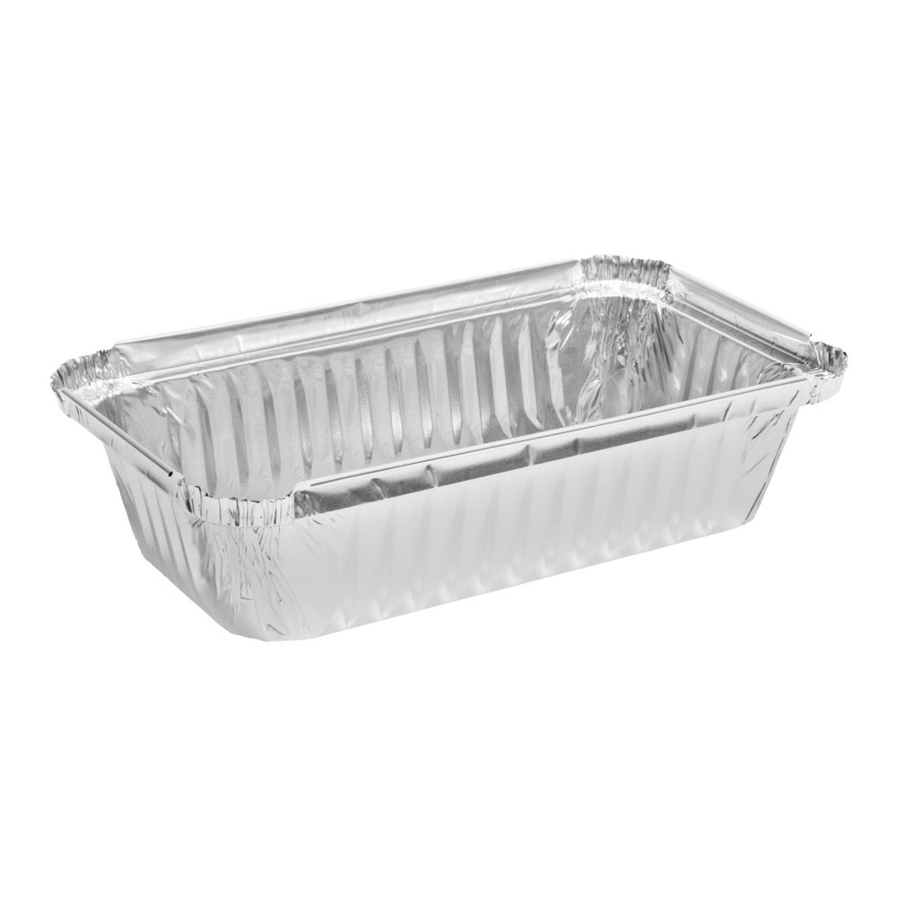 Rectangular Shallow Foil Tray 550ml Rectangular Shallow Foil Tray 550ml